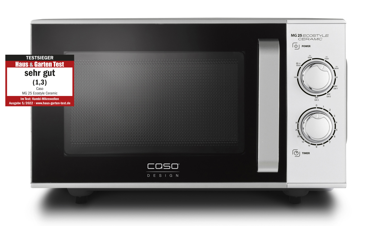 „Sehr gut“ für MG 25 Ecostyle Ceramic: Design Mikrowelle + Grill ist ...